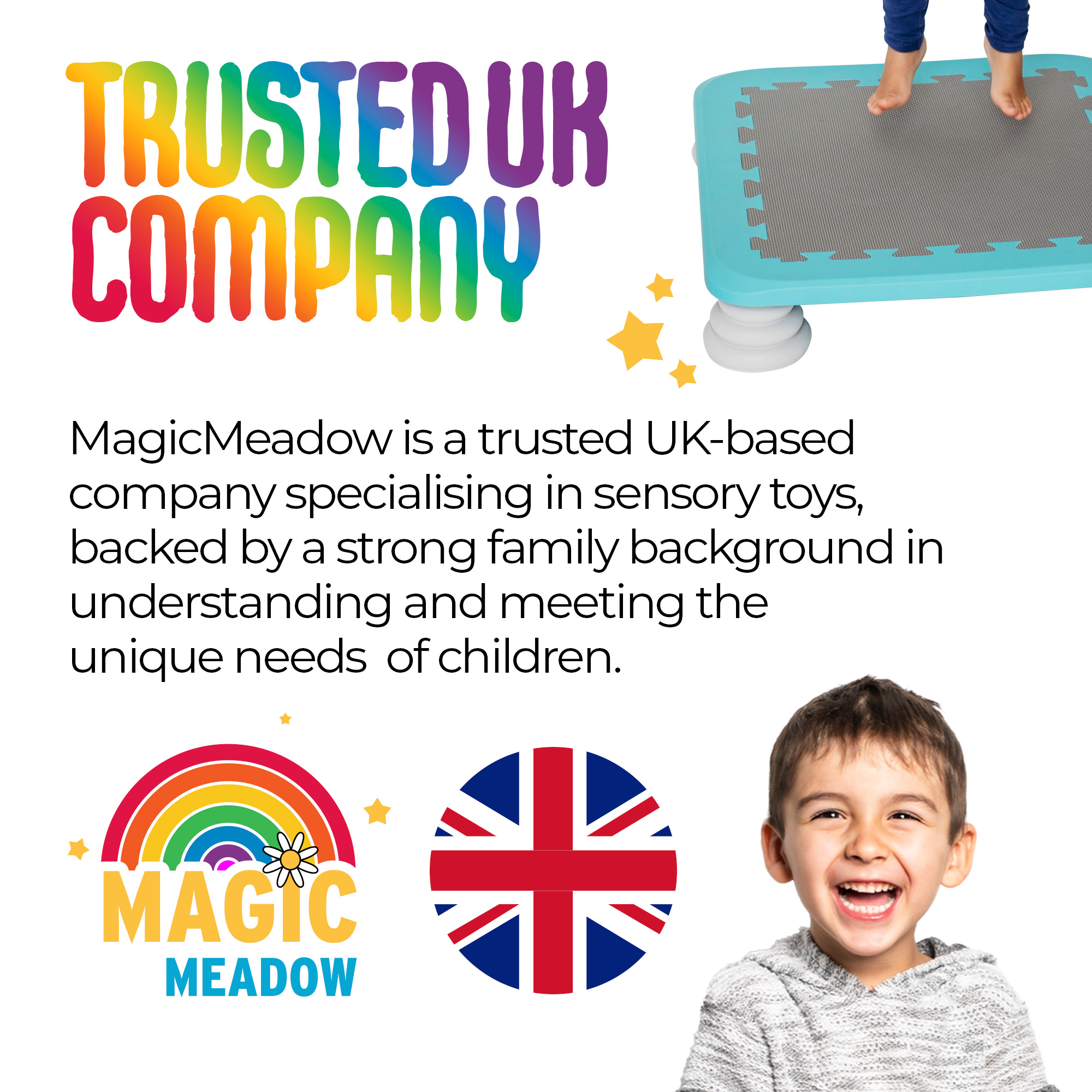 Trampoline Board┃Designed for Durable & Autism Friendly Fun