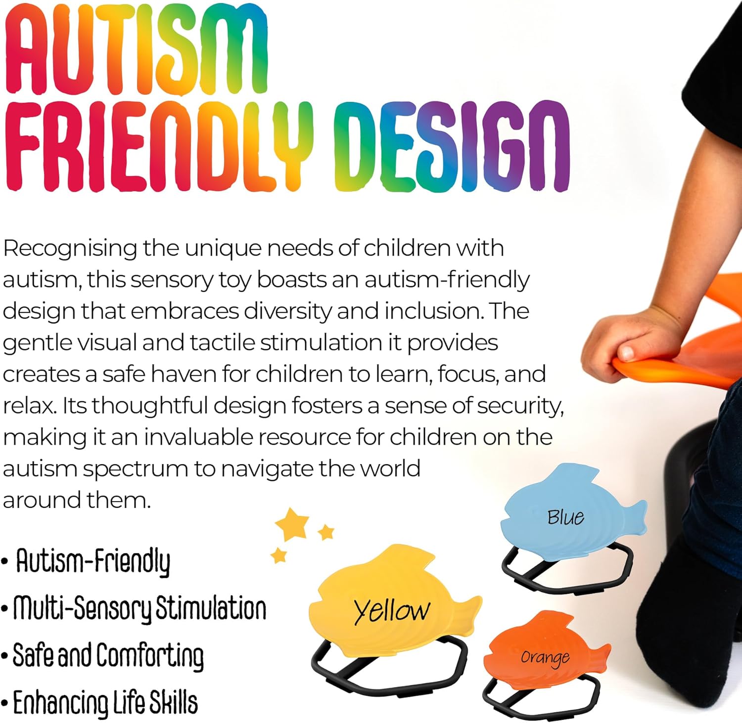 Spinning Fish Chair┃A Sensory Chair for Autism or ADHD